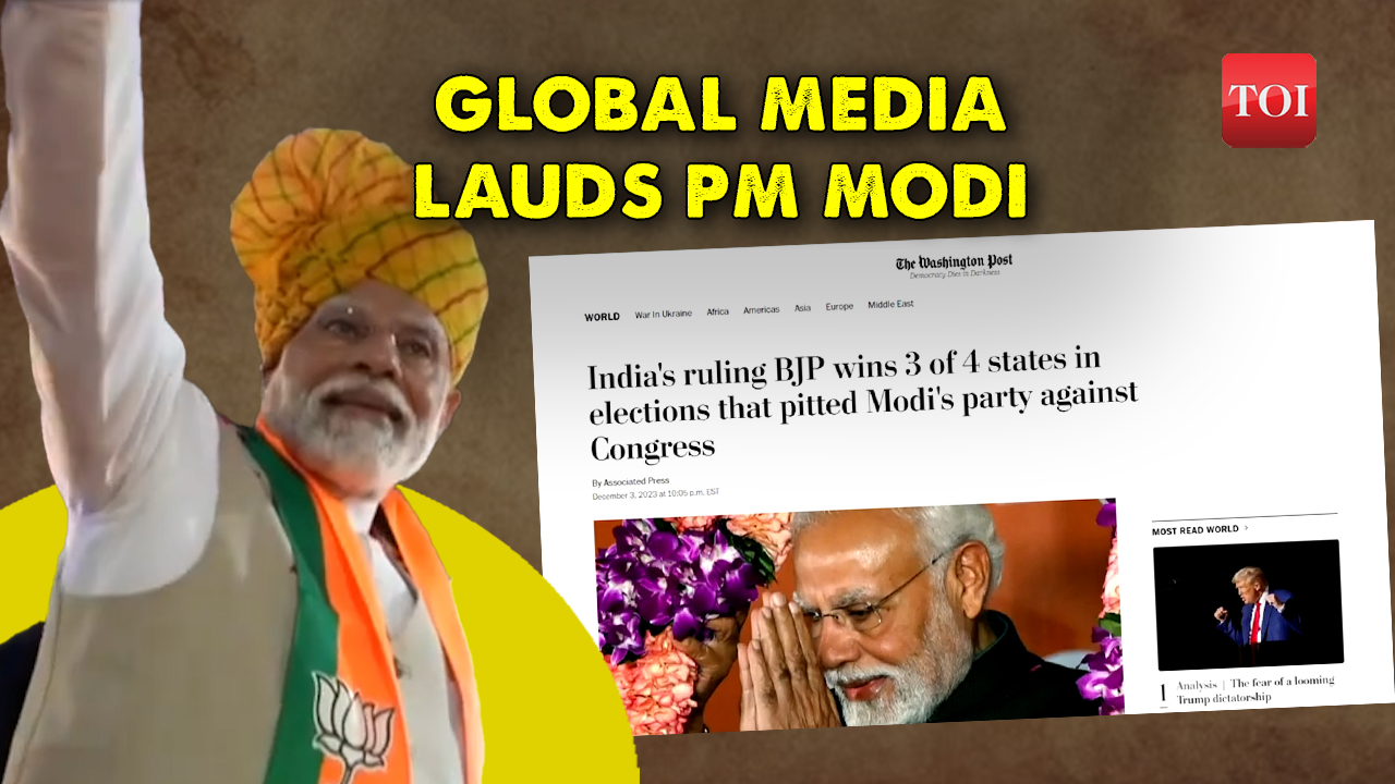 “Historic and unprecedented”: Global media lauds PM Narendra Modi after ...
