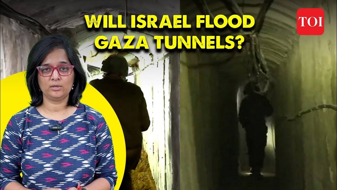 Shocking: Israel plans to flood Hamas tunnels by pumping Mediterranean ...