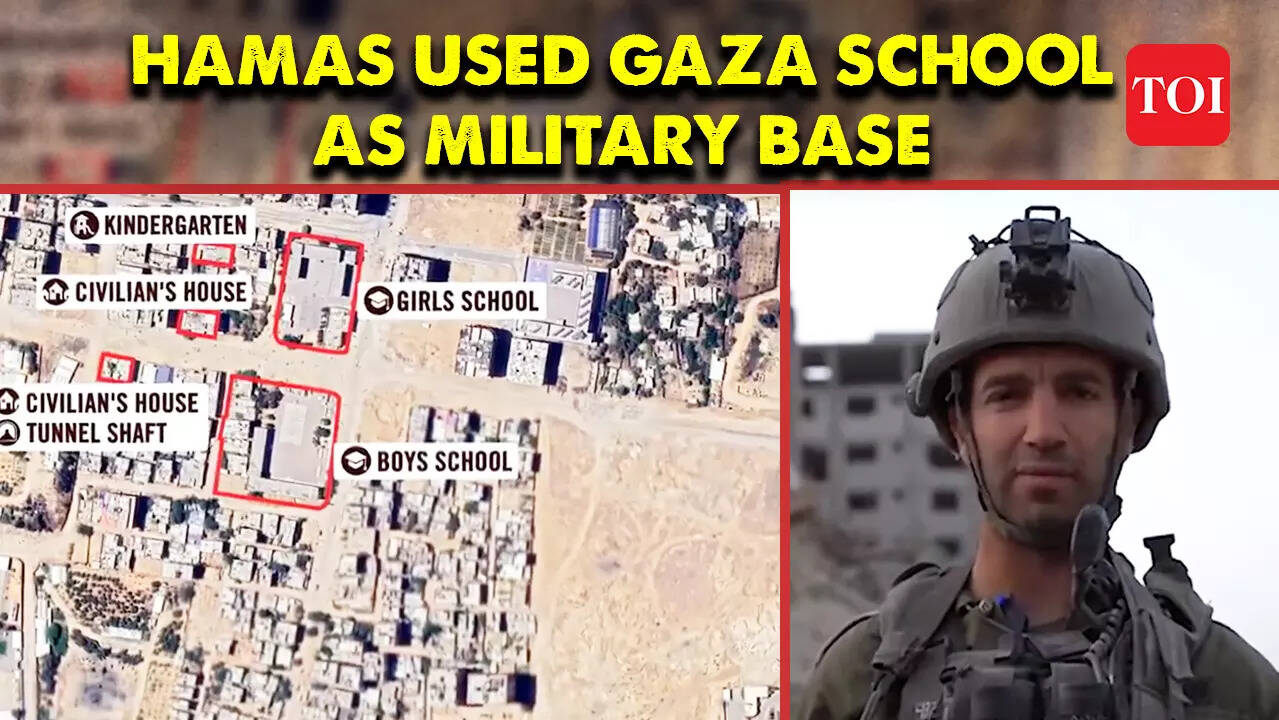Hamas using schools and civilian buildings to launch rockets, store ...