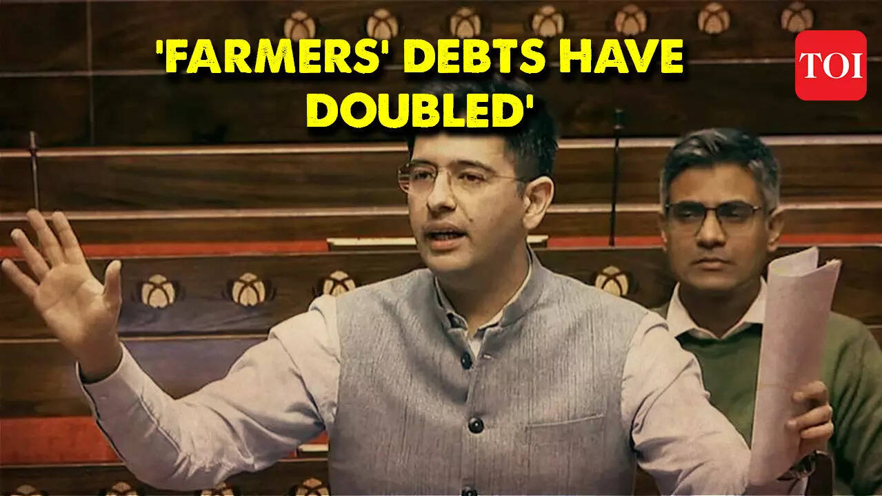 AAP's Raghav Chadha blasts BJP in Rajya Sabha: "Where are the 'Acche ...