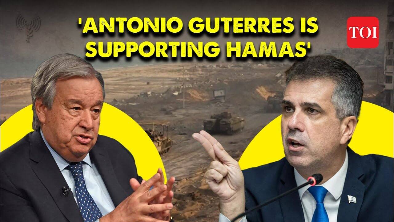 UN Chief invokes Article 99, Angry Israel accuses Guterres of backing Hamas