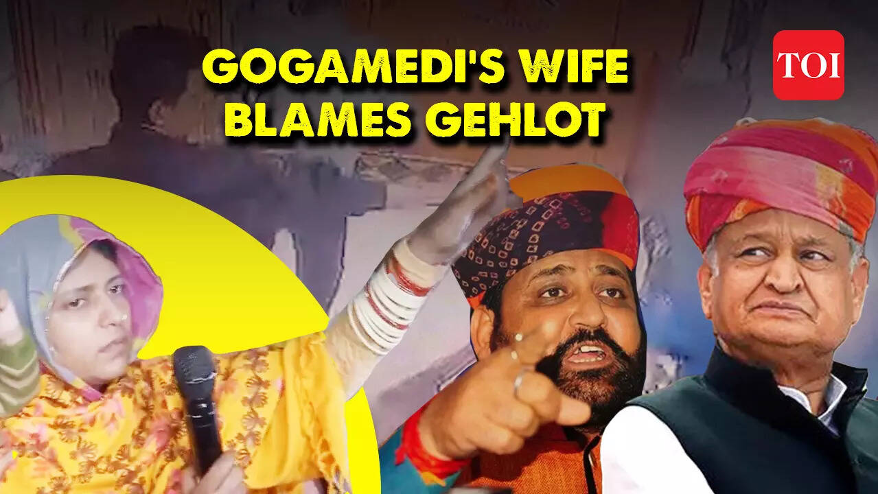 Gogamedi murder: Rajput leader’s wife says Gehlot govt ignored alerts ...