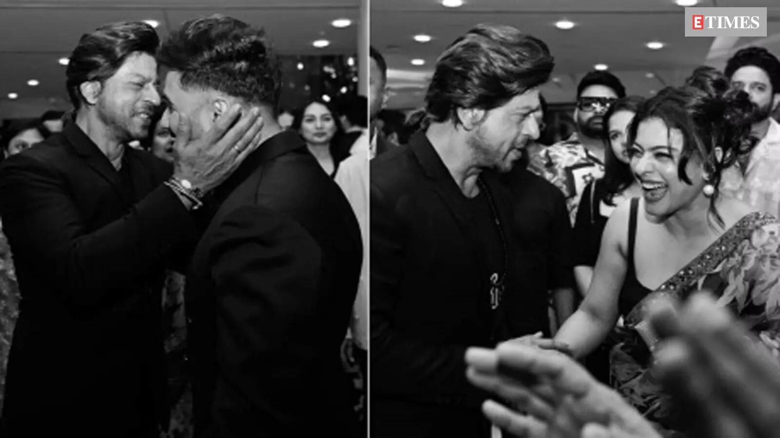 Unseen PICS captured: Shah Rukh Khan's sweet moments with Kajol; Vir Das, Ranbir Kapoor and ...