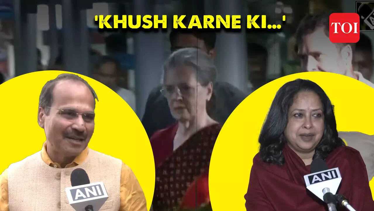 Adhir Ranjan counters Pranab's daughter over his biography: 'Khush ...