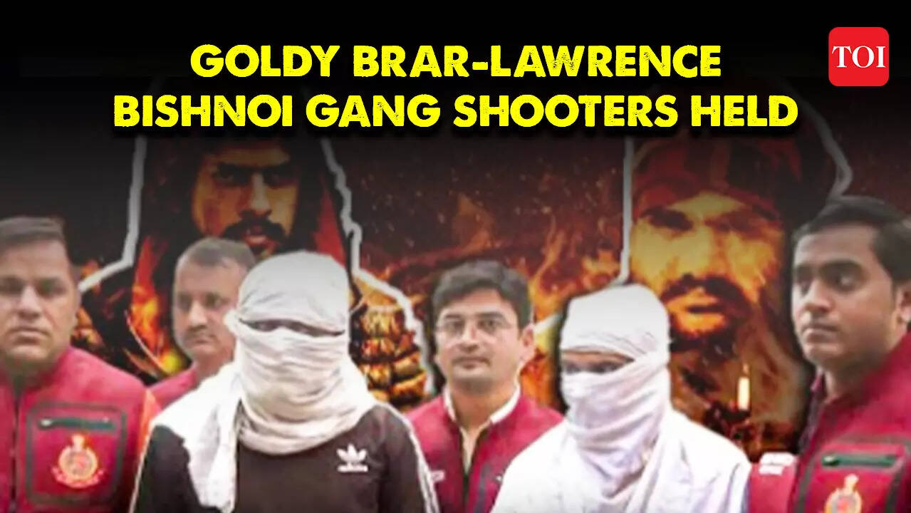 Delhi Crime Branch nabs two gunmen linked to Goldy Brar-Lawrence ...
