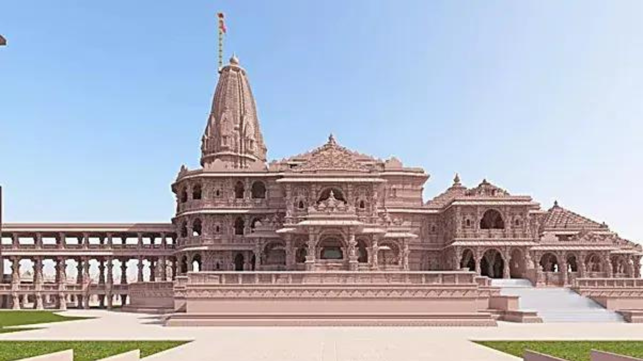 In pics: Ayodhya Ram temple's sanctum sanctorum nears completion