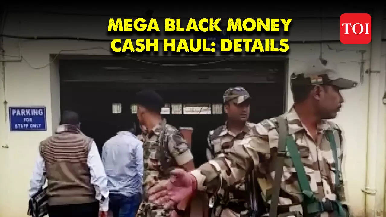 Mega Black Money Bust: 176 cash-filled bags, 40 machines, 50 bank officials