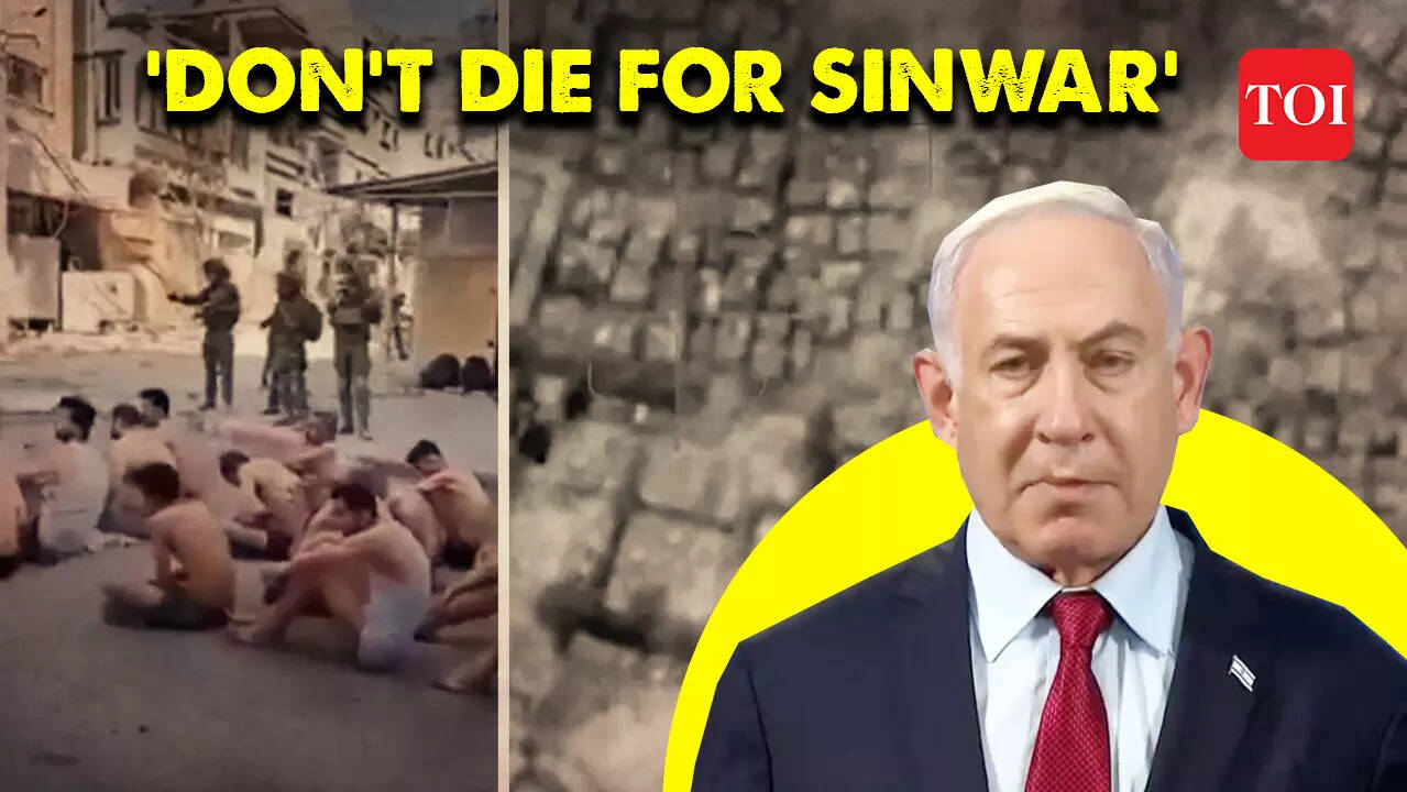 Netanyahu urges Hamas terrorists to surrender, says do not sacrifice ...