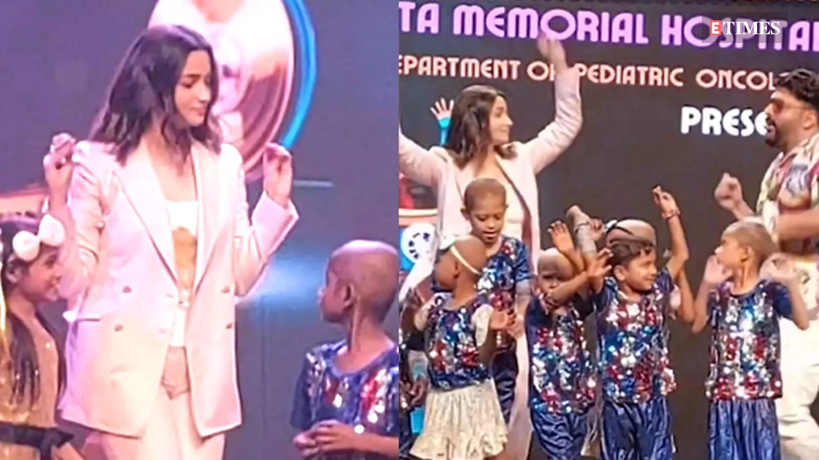 VIRAL video! Alia Bhatt and Kapil Sharma joyfully groove with children ...