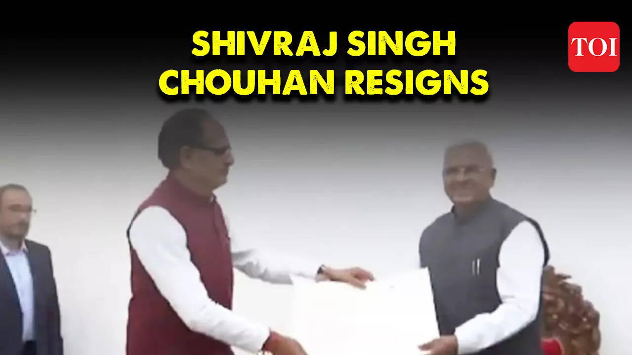 Shivraj Singh Chouhan resigns as Madhya Pradesh CM, makes way for Mohan ...