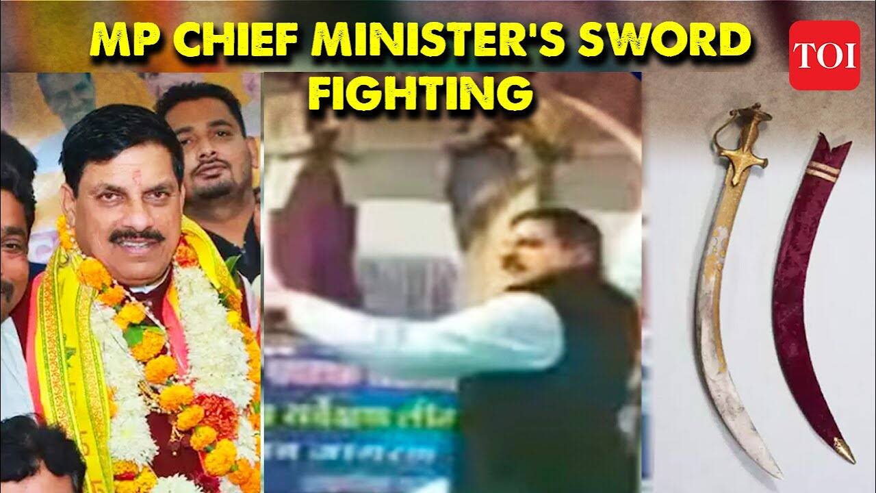 Watch: MP CM-candidate Mohan Yadav’s old video showcasing his sword ...