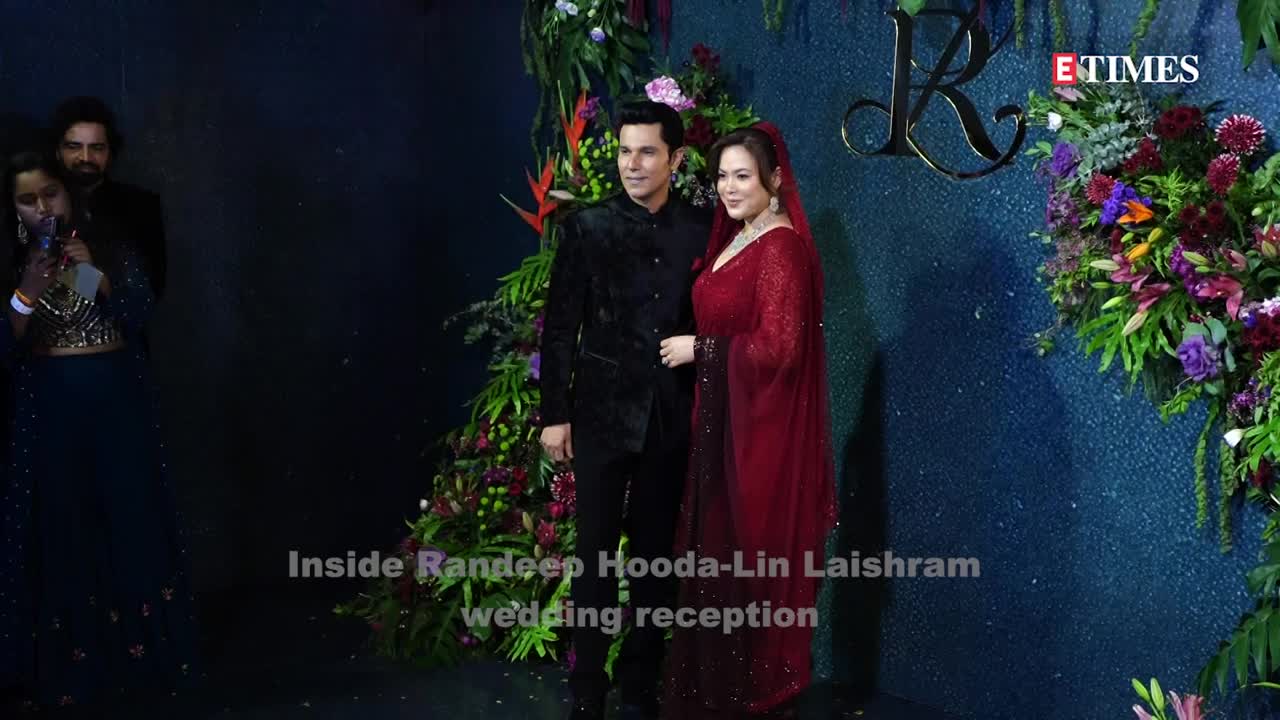 ‘In our eternal garden of Eden’: Randeep Hooda and Lin Laishram dazzle ...