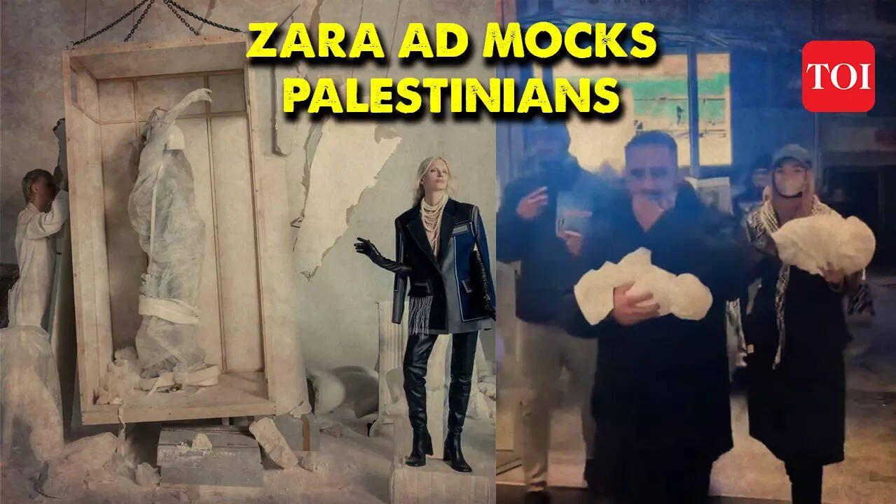 Zara pulls down ad accused of Gaza insensitivity, says it regrets ...