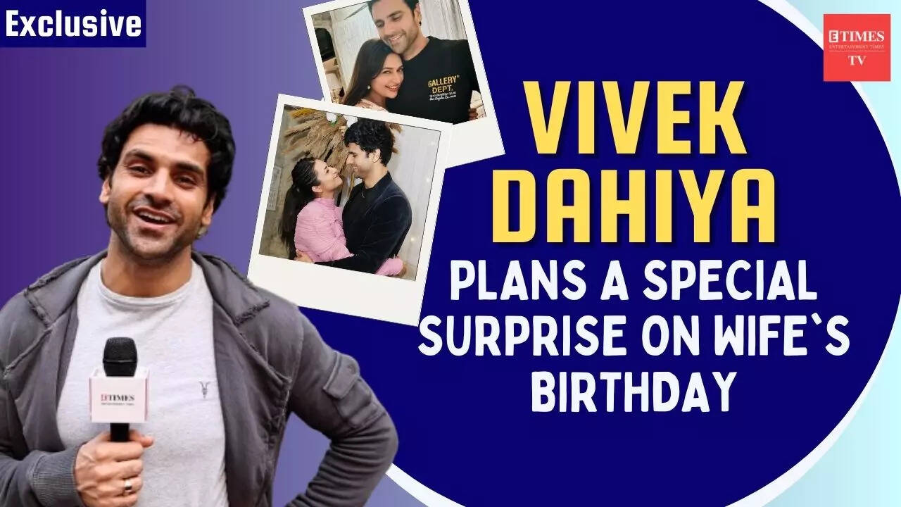 vivek dahiya: Vivek Dahiya shares plans for wife Divyanka Tripathi's birthday, says taking day ...