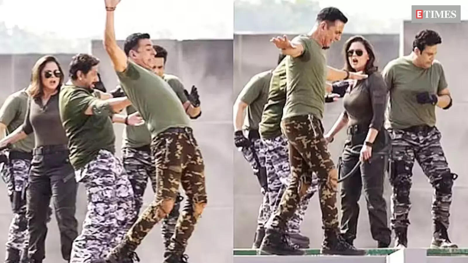 Akshay Kumar shares hilarious BTS video from sets of 'Welcome To The Jungle'