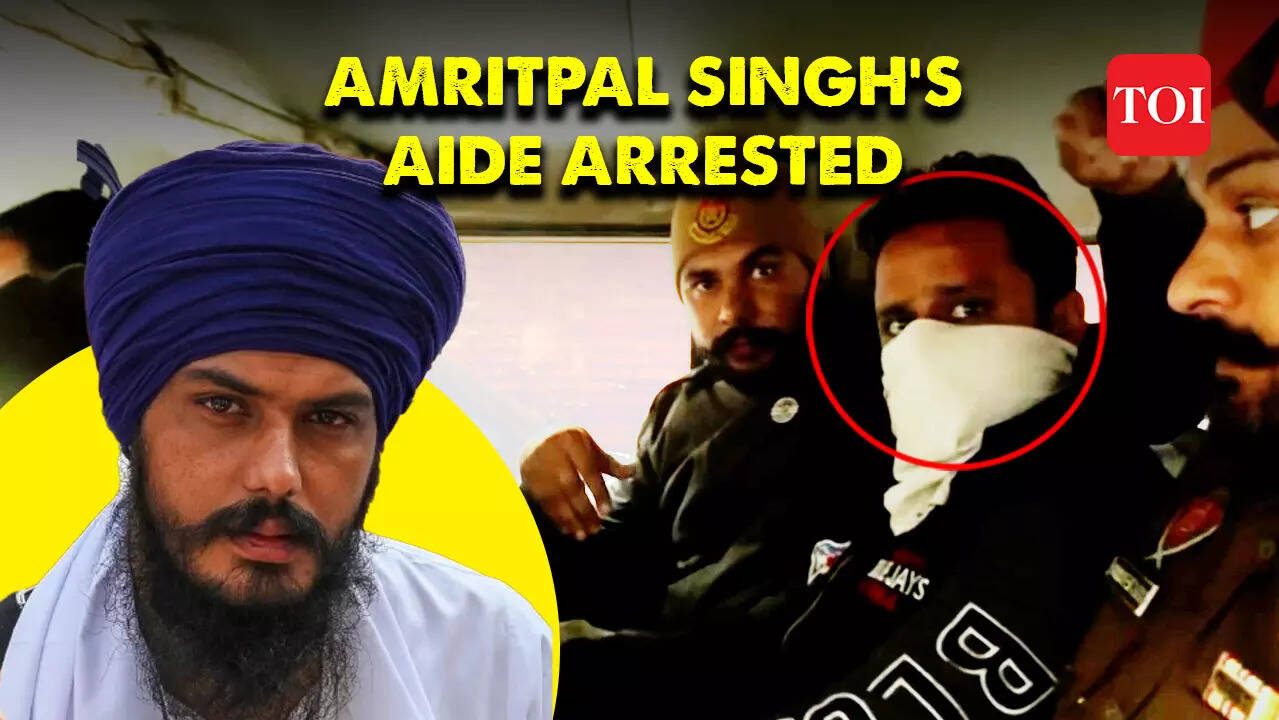 Punjab Police nabs close aide of ‘Waris Punjab De’ Chief Amritpal Singh