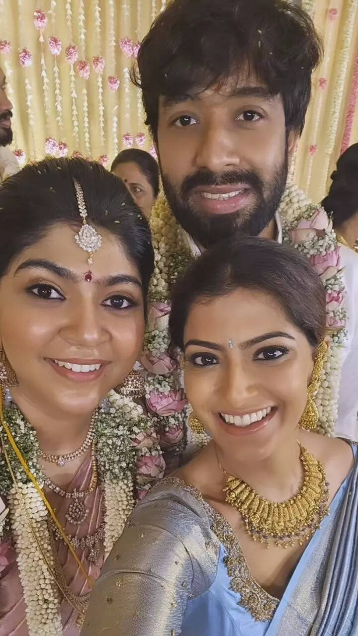 Aishwarya Prabhu Prabhu Daughter Aishwarya Wedding Vivek At Prabhu