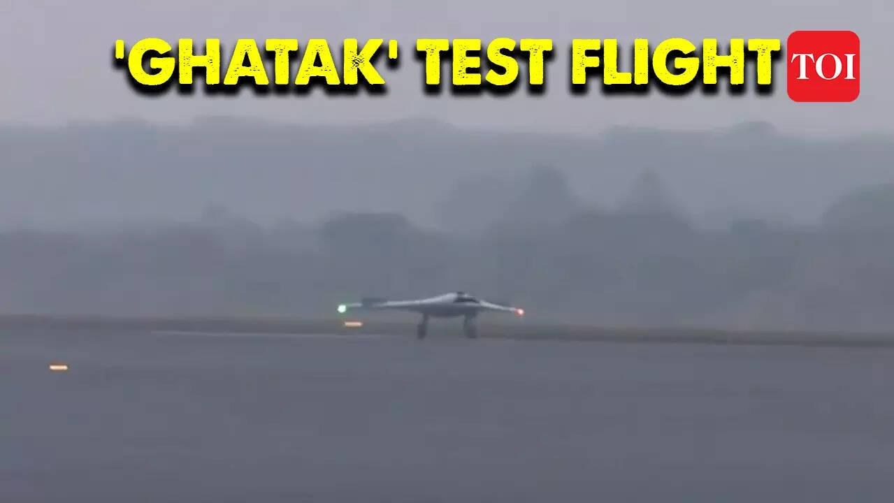 Indigenous high-speed flying wing UAV 'Ghatak' tested, India joins ...