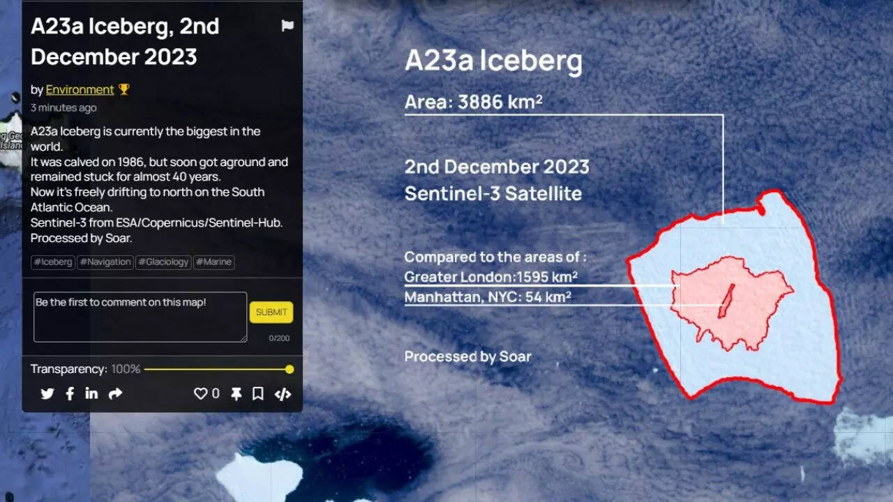 Astronaut's iceberg photos from space raise an alarm about climate ...