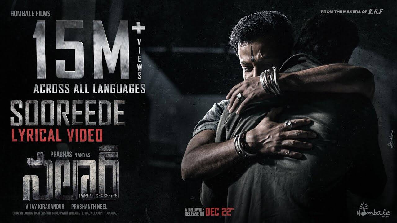Salaar | Telugu Song - Sooreede (Lyrical)