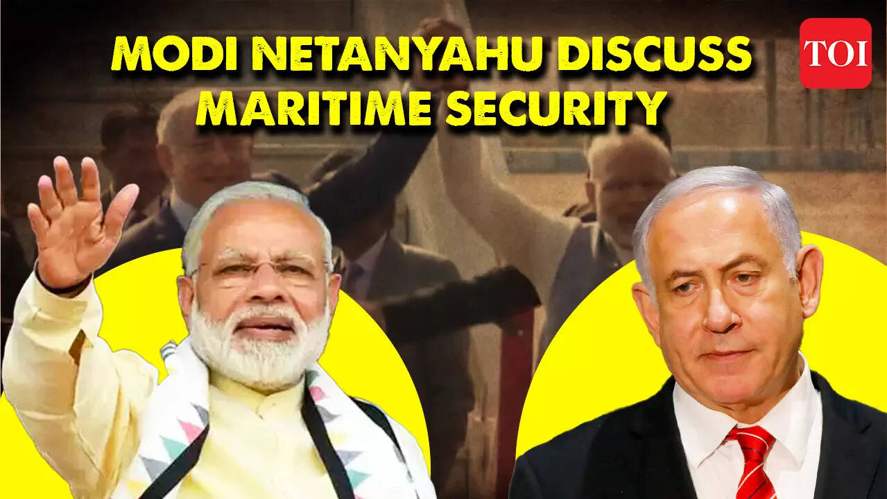 PM Modi, Israeli PM Netanyahu express concern over maritime security amid Houthi threat