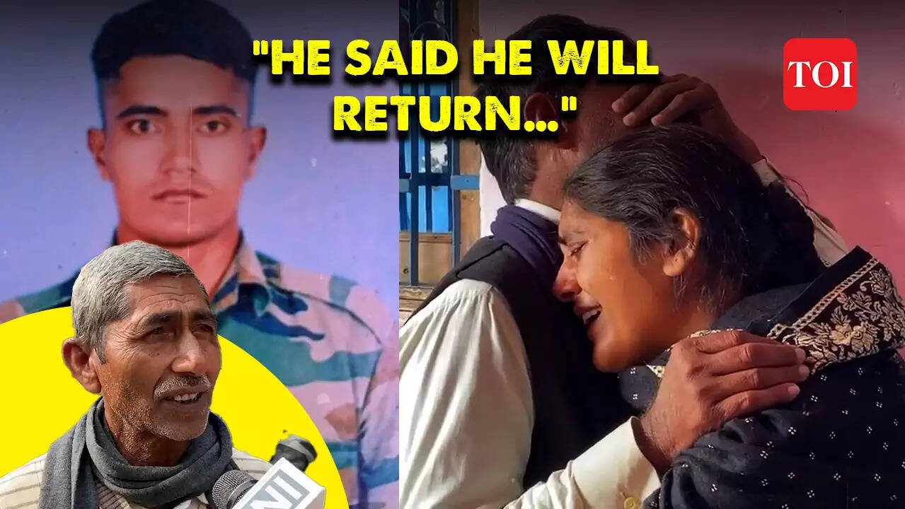 Rajouri Attack: “He said he will return…” Family of fallen soldier ...