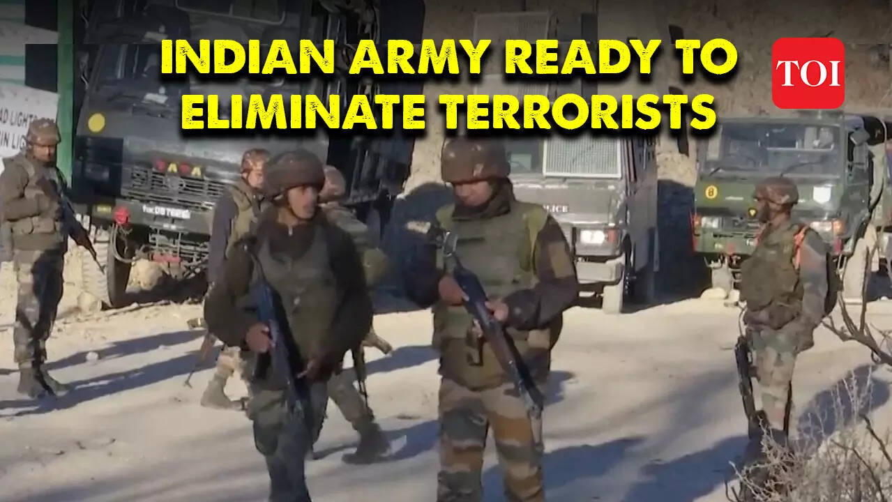 Anti-terror ops enter day 6: Indian Army ready to eliminate terrorists ...