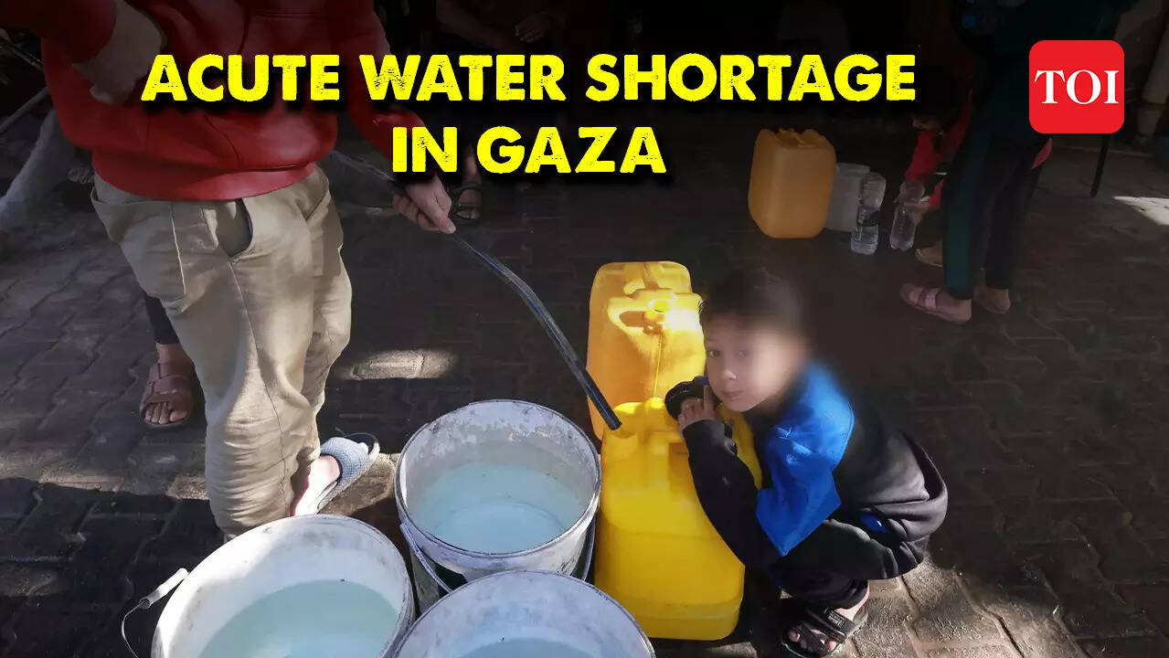 Israel-Hamas War update: Acute water shortage raises risk of waterborne ...
