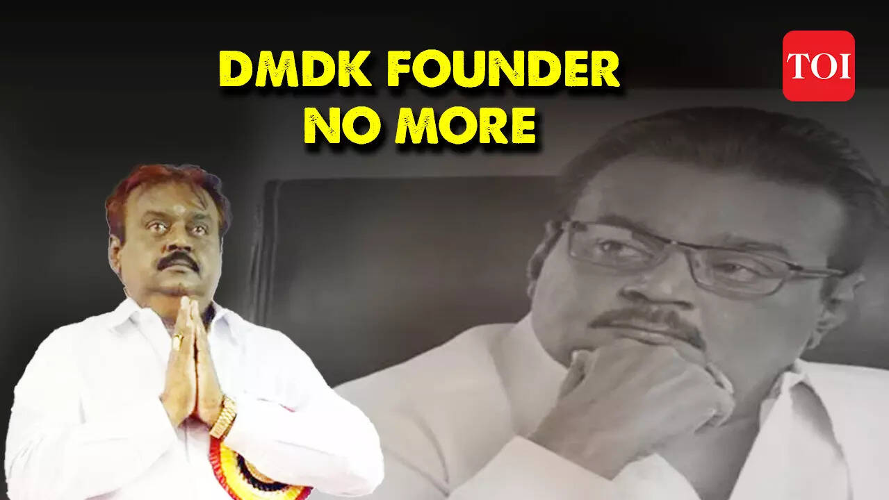 Chennai: DMDK chief, actor Vijayakanth succumbs to Covid