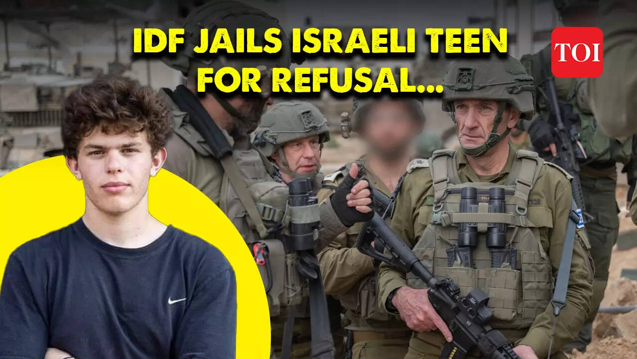 Israeli teen who defies military service during the Israel-Hamas War is ...