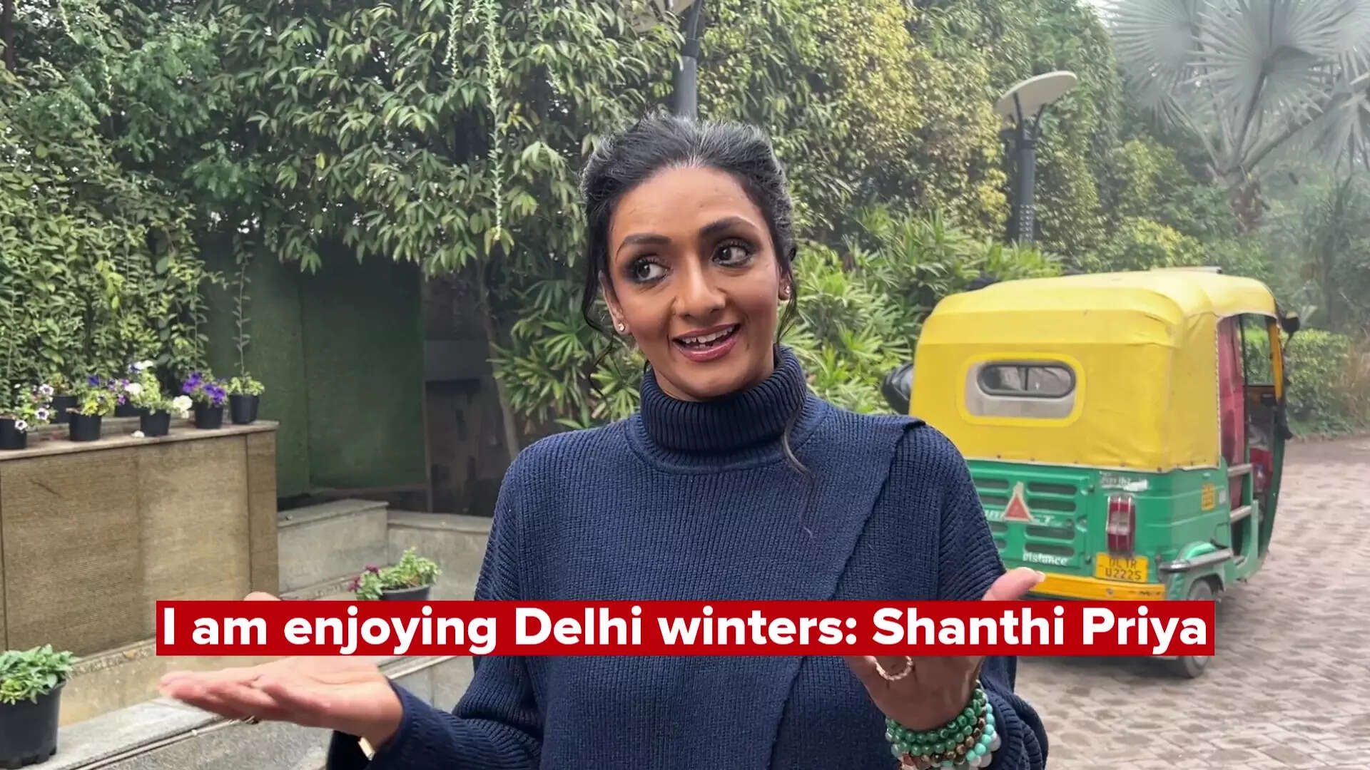Shanthi Priya: I am enjoying Delhi winters