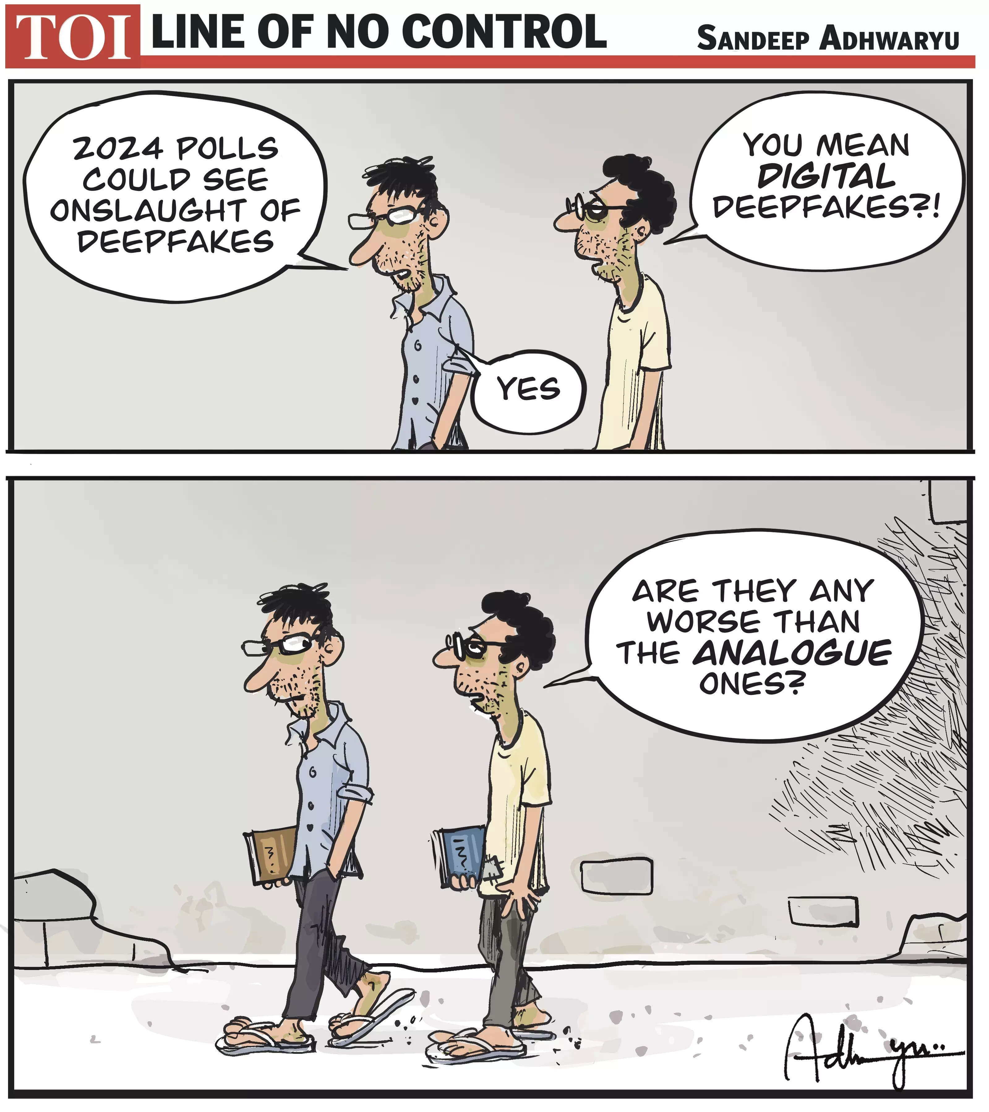 2024 polls and deepfakes