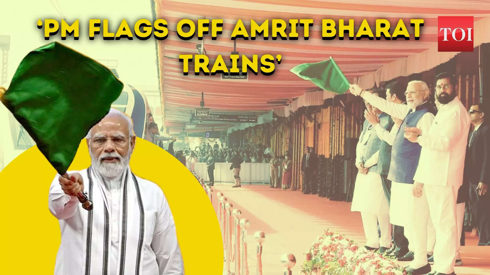 Watch: PM Modi inaugurates Ayodhya railway station, flags off Amrit ...