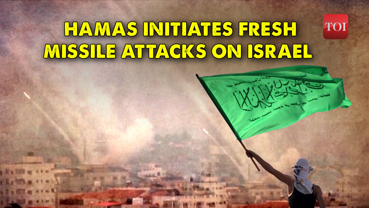 Hamas' armed wing Al Qassam launches fresh missile attacks on Israel