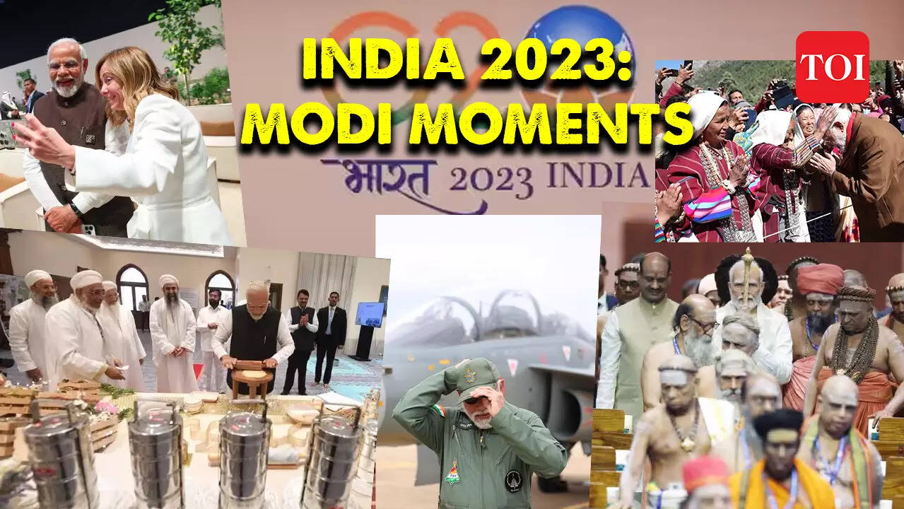 New Year Special: PM Narendra Modi’s memorable moments from 2023 in 23 ...