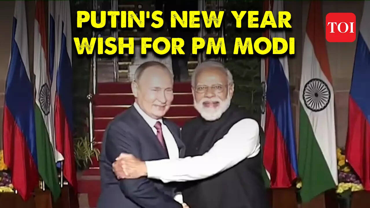 Vladimir Putin's Special New Year Message For India, PM Modi ...