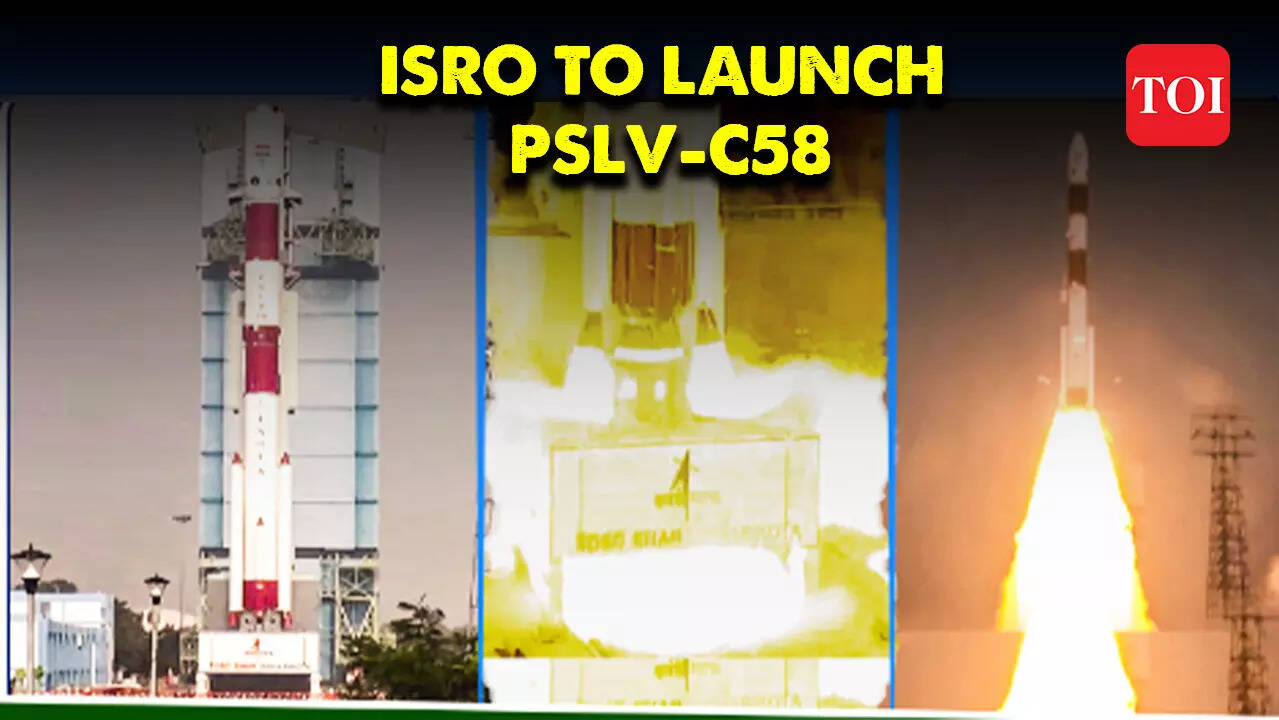 ISRO is set to launch Polar Satellite Launch Vehicle PSLV-C58 from Sriharikota