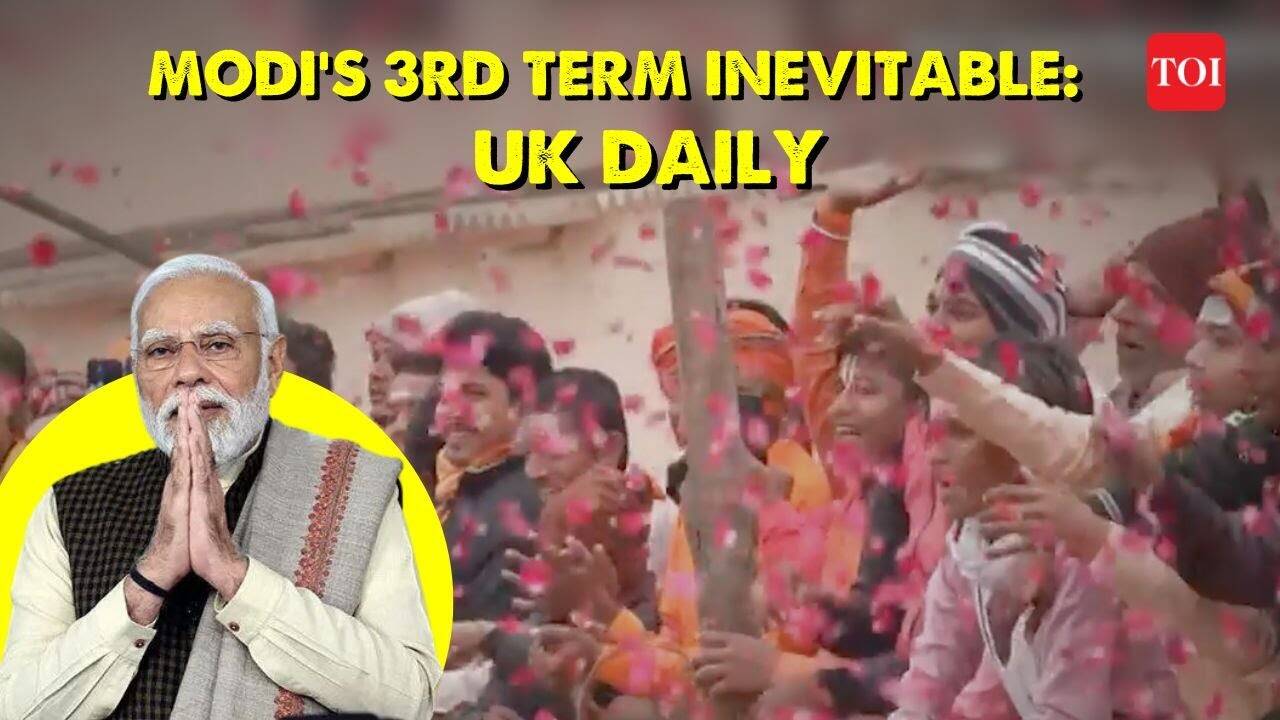 ‘Modi to win mandate for 3rd successive term’: UK daily The Guardian ...