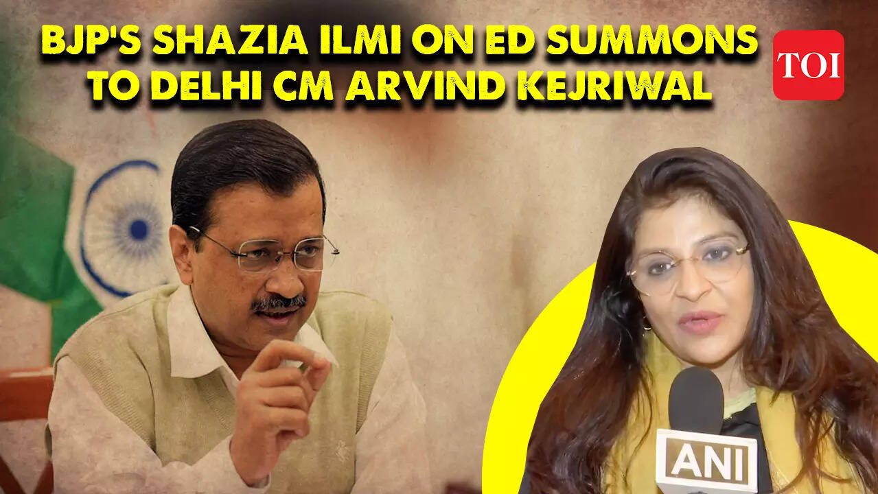 BJP Leader Shazia Ilmi on ED Summons Delhi CM Arvind Kejriwal