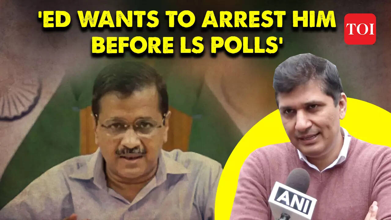 Minister, Delhi Saurabh Bharadwaj on Delhi CM Arvind Kejriwal to Not Appear Before ED In Excise ...