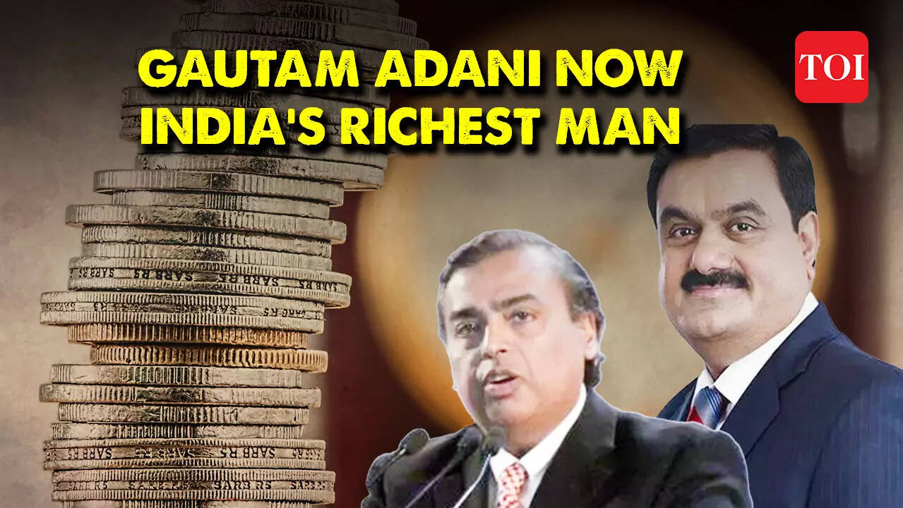 Gautam Adani surpasses Mukesh Ambani, emerges as India's richest man