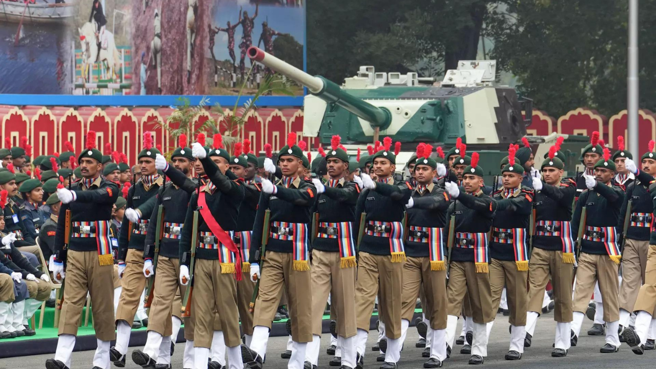 Republic Day Parade: A glimpse of Republic day parade preparations at ...