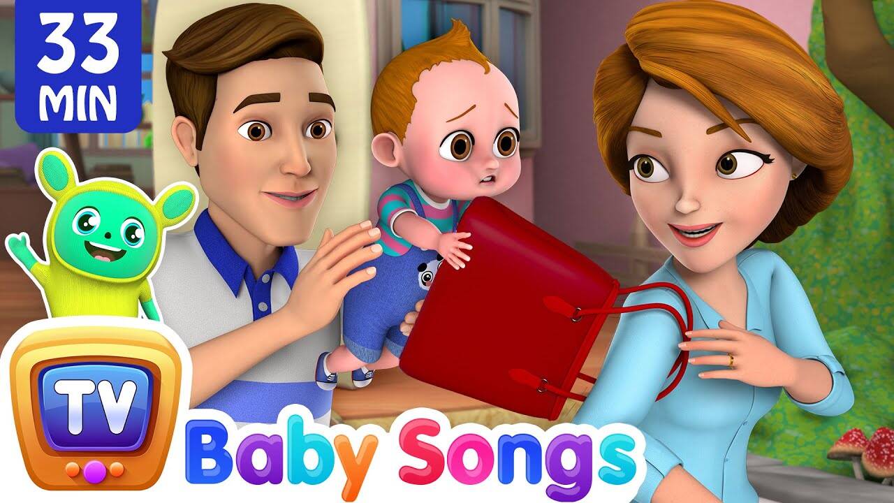 Nursery Rhymes in English: Children Video Song in English 'Say Bye-Bye'