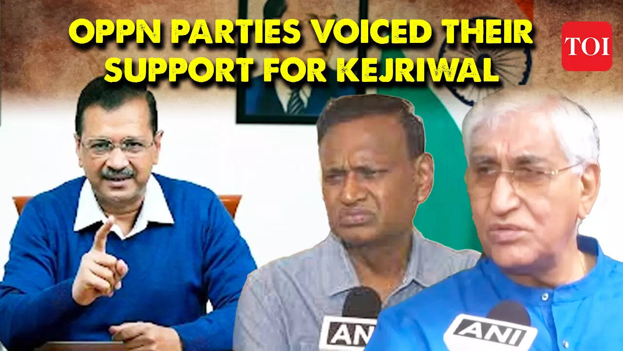 Opposition leaders come out in support of Arvind Kejriwal, question Centre’s intent