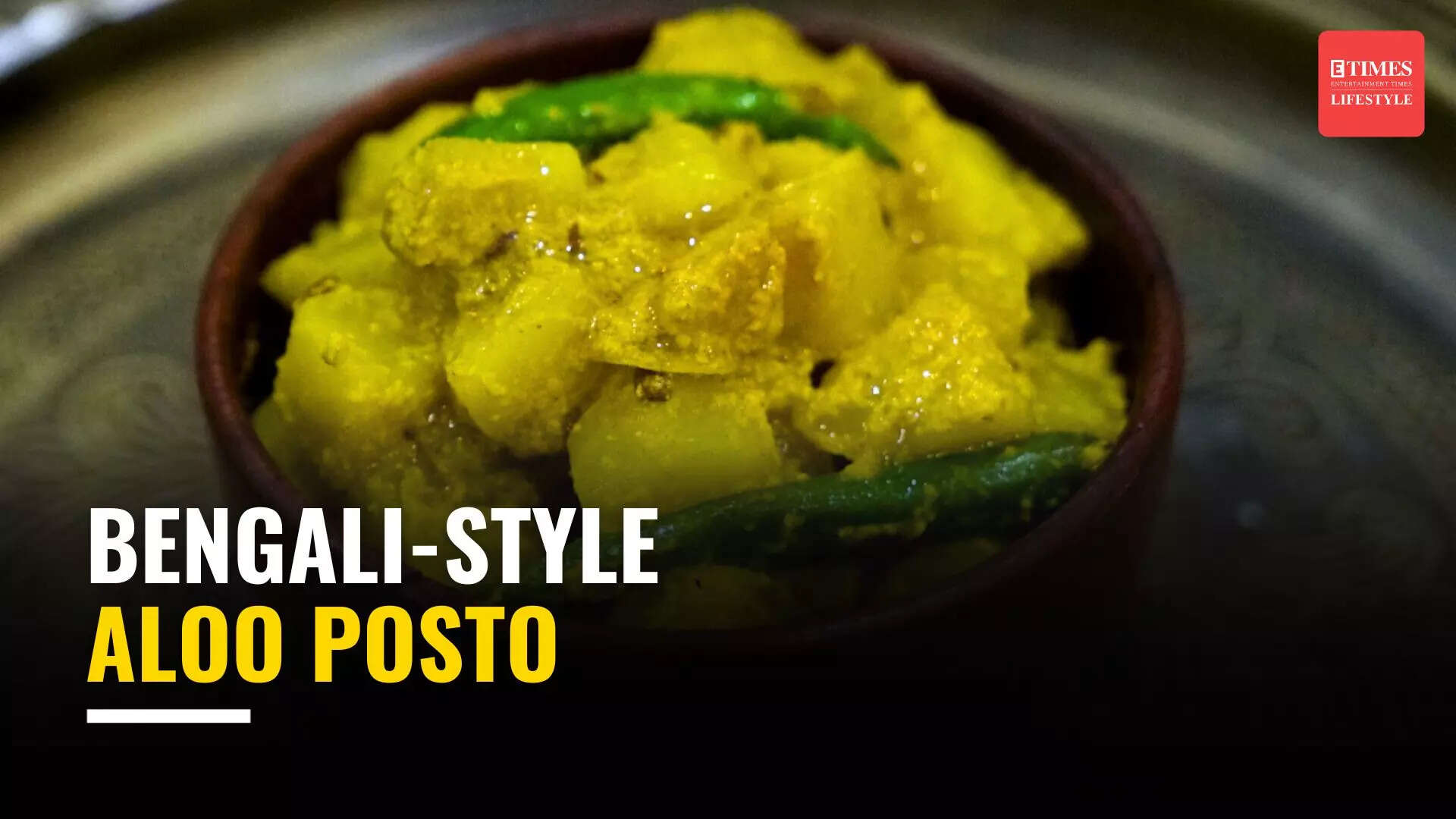 How to make Aloo Posto