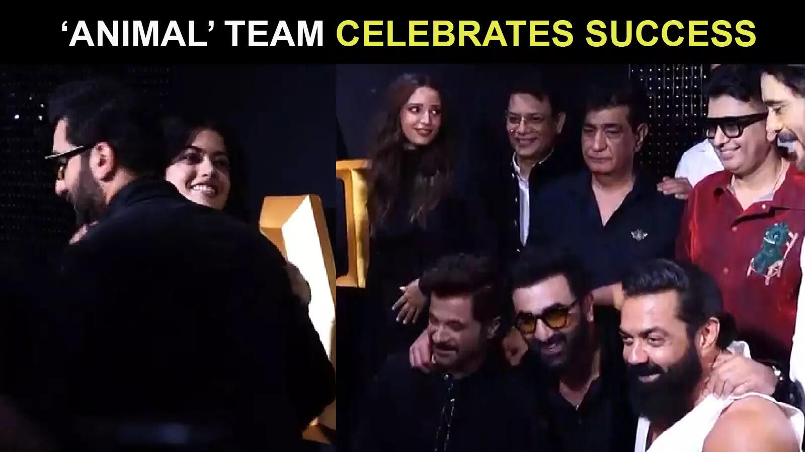 'Animal' grand success bash: Ranbir Kapoor, Alia Bhatt, Rashmika ...