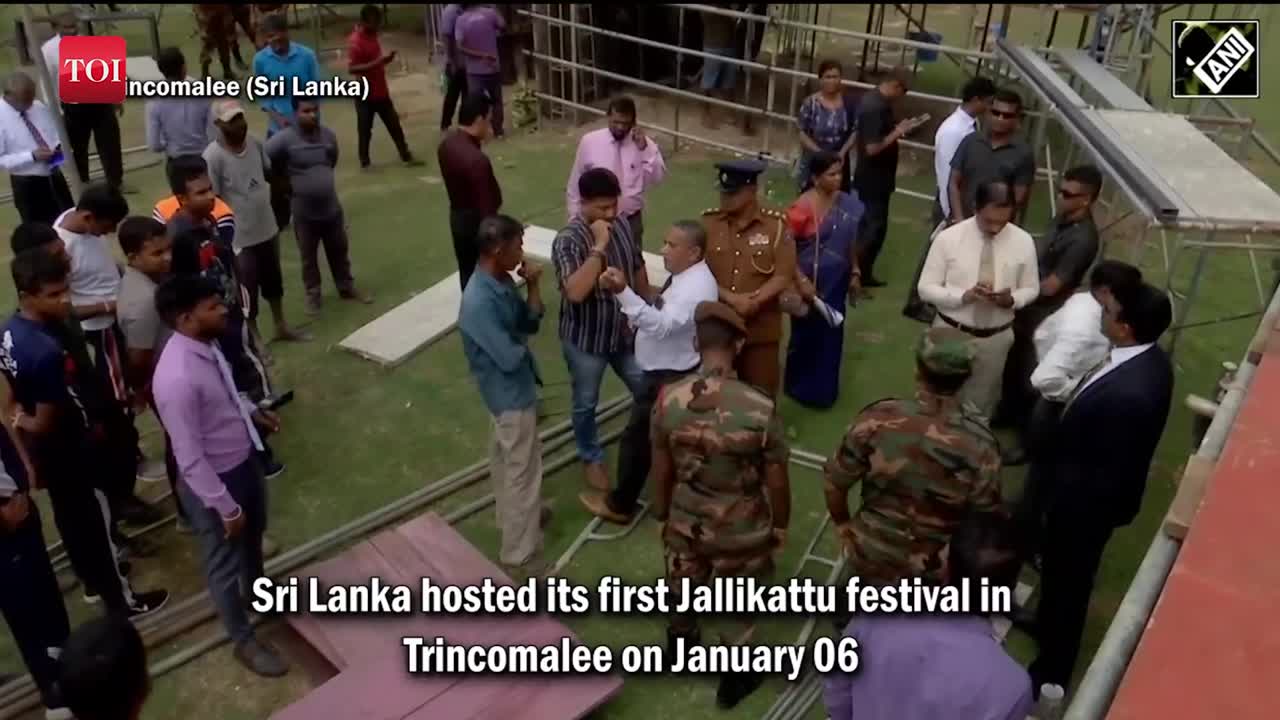 Sri Lanka hosts ‘Jallikattu’ for first time