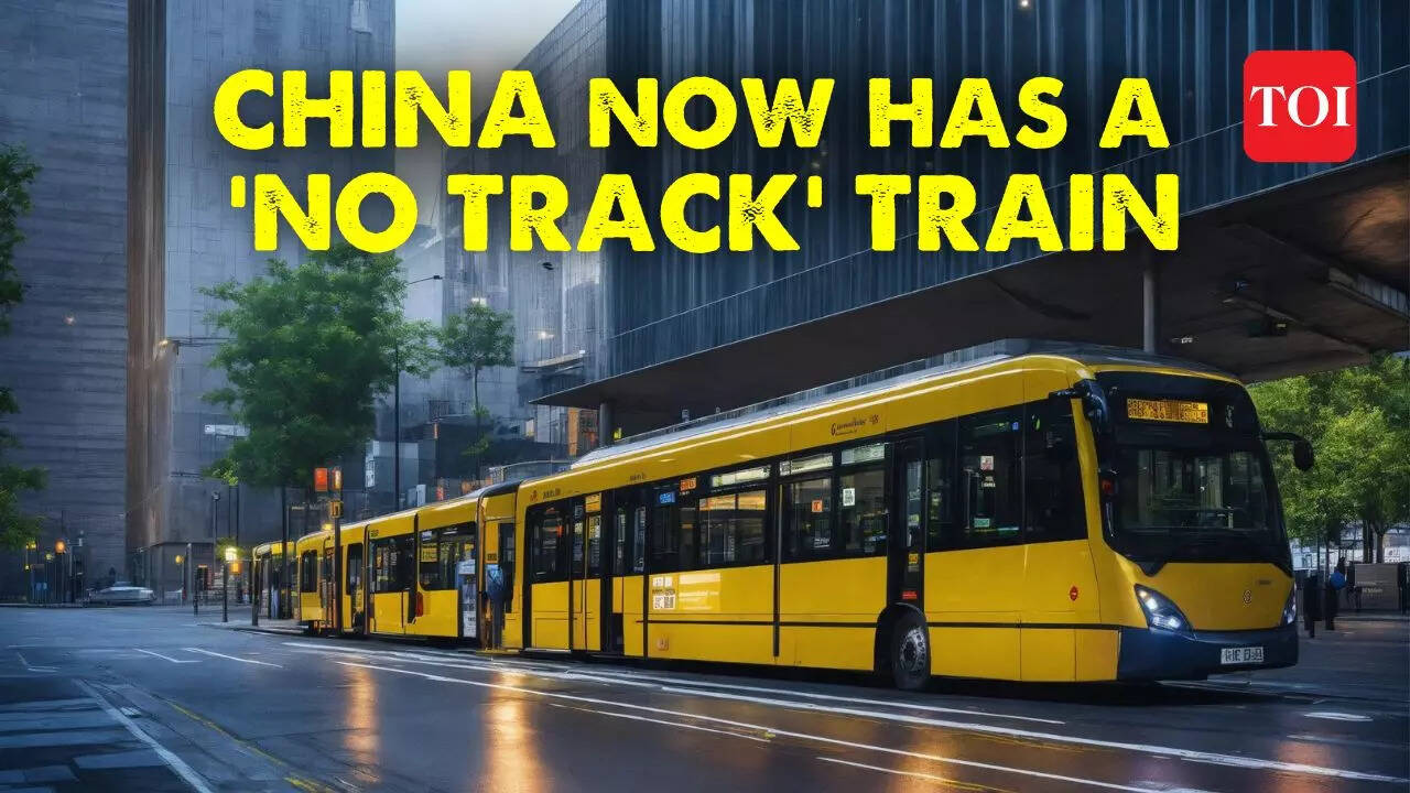 No tracks, no locopilot: In China, this Rail Bus is revolutionising ...
