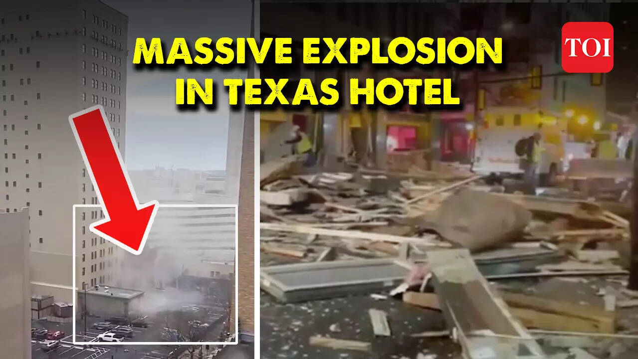 Massive explosion at historic Texas hotel in Fort Worth leaves at least ...