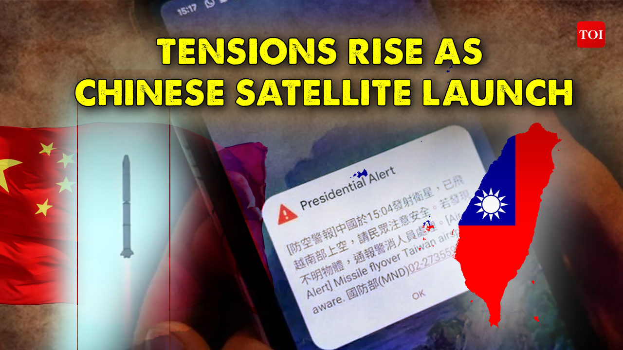 China Satellite Launch Triggers Air Raid Alert In Taiwan